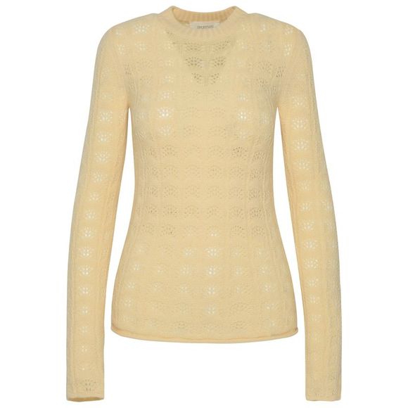Sportmax | Sweaters | Sportmax Angio Yellow Cashmere Blend Sweater ...